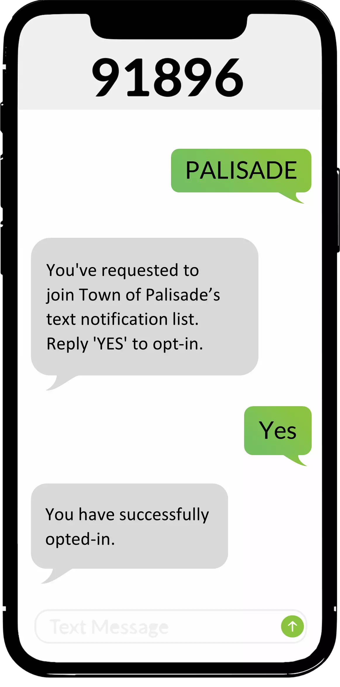 TextMyGov | Town of Palisade